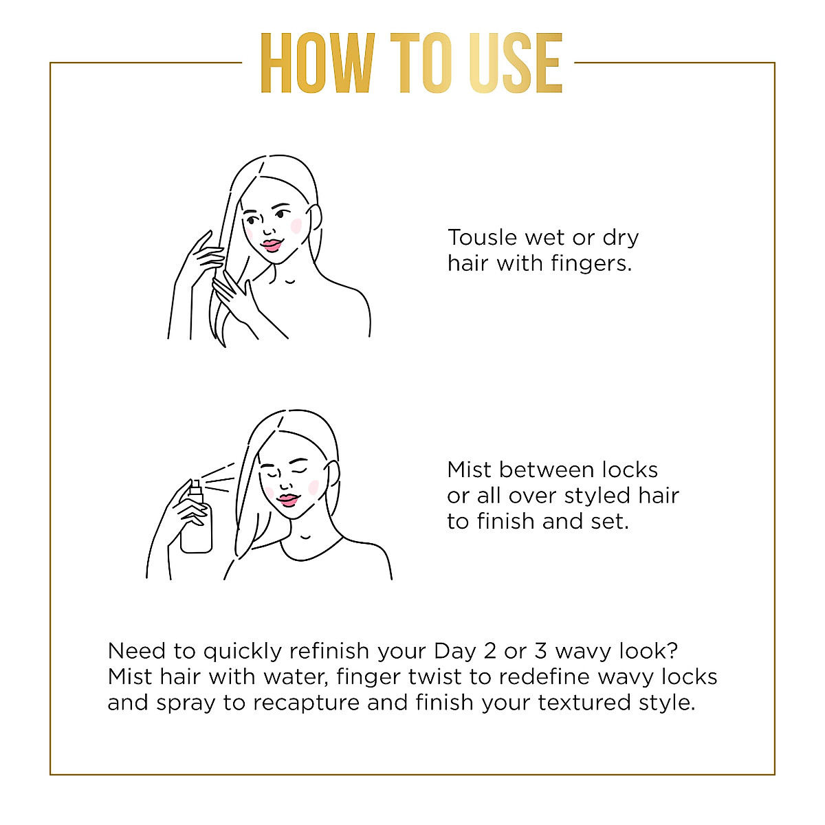 Pantene Pro-V Salt Texturizing Hairspray, No Sea Needed, Natural Waves, Pack of 3, 25.5 oz Total