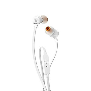 JBL T110 in Ear Headphones White