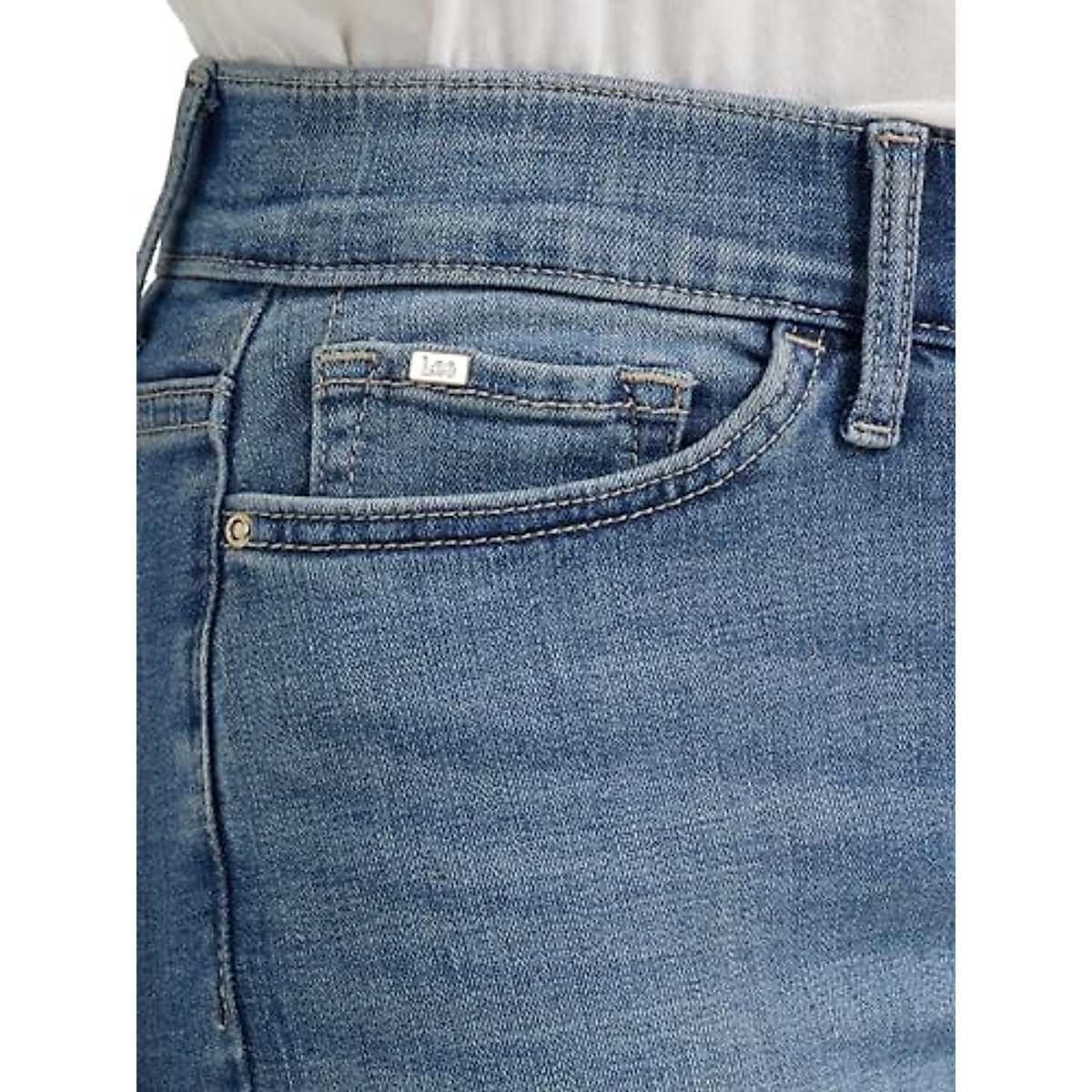 Lee Women's Ultra Lux Comfort with Flex Motion Bootcut Jean Majestic 14 Medium