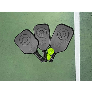 Engage Pickleball Pursuit LX Pickleball Paddle - Graphite Pickleball Paddle with Black Core - USAPA Approved - Made in USA (5/8" for Control (6.0), 6.0 Standard (8.0-8.4oz))