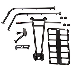 Tusk UTV Rear Bumper, Cargo Rack, and Spare Tire Carrier Compatible with Polaris RZR XP 1000