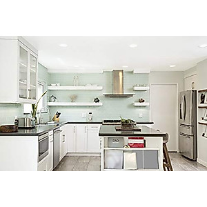 Juno WF6 SWW5 90CRI CP6 MW M2 Round LED Wafer Downlight, 120 Volts, Switchable Color Temperature 2700K/3000K/3500K/4000K/5000K, Triac Dimming, 6-Inch Ultra Thin Trim (Six Pack), Matte White