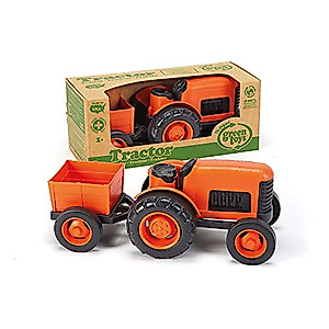 Green Toys Tractor Vehicle, Orange