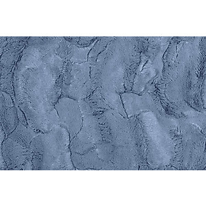 Minky Luxe Hide Jeans Cuddle Cuts 1 2-Yard Cut Shannon Fabrics