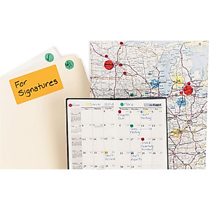 Avery Permanent Color Coding Labels, 0.25 Inches, Round, Pack of 450 (5790)