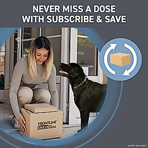 FRONTLINE® Shield for Dogs 3-in-1 Flea and Tick Treatment (Large Dog, 41-80 lbs.) 3 Doses (Purple Box)