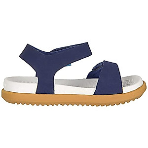 Native Shoes, Charley Child, Kids Water-Friendly Sandal, Regatta Blue/Shell White/Toffee Brown, 2 M US Little Kid