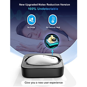 EAXBUX Mechanical Mouse Jiggler,Undetectable Mouse Mover Jiggler Device with Interval Timer Adiustable,LED Display and Random Movement,Gift for Man Keeping PC/Laptop Active to lmprove Work Efficiency