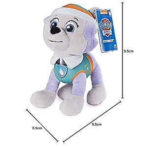 Paw Patrol, 8" Everest Plush Toy, Standing Plush with Stitched Detailing, for Ages 3 & Up