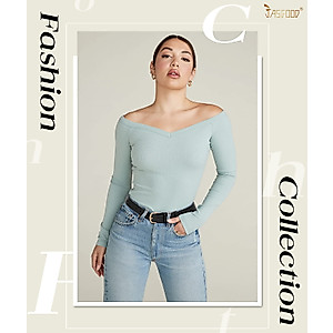 JASGOOD Women Black Leather Belt for Jeans Pants Gold Buckle Lady Casual Dress Waist Belt (Fit Waist Size 31-35inch)