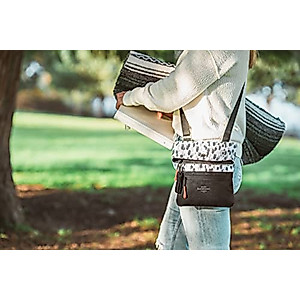 Sherpani Pica, Small Crossbody Purse, Nylon Crossbody Bag, Lightweight Cross Body Bag, Shoulder Bag, Purses for Women, Travel Bag, RFID Protection (Tree Hugger)