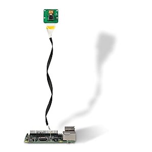 4 Pack Raspberry Pi Camera and Display Cable, 15 Pin Round Flexible CSI Cable, 110mm/4.33in, for Raspberry Pi 3B+, 3B, 2B