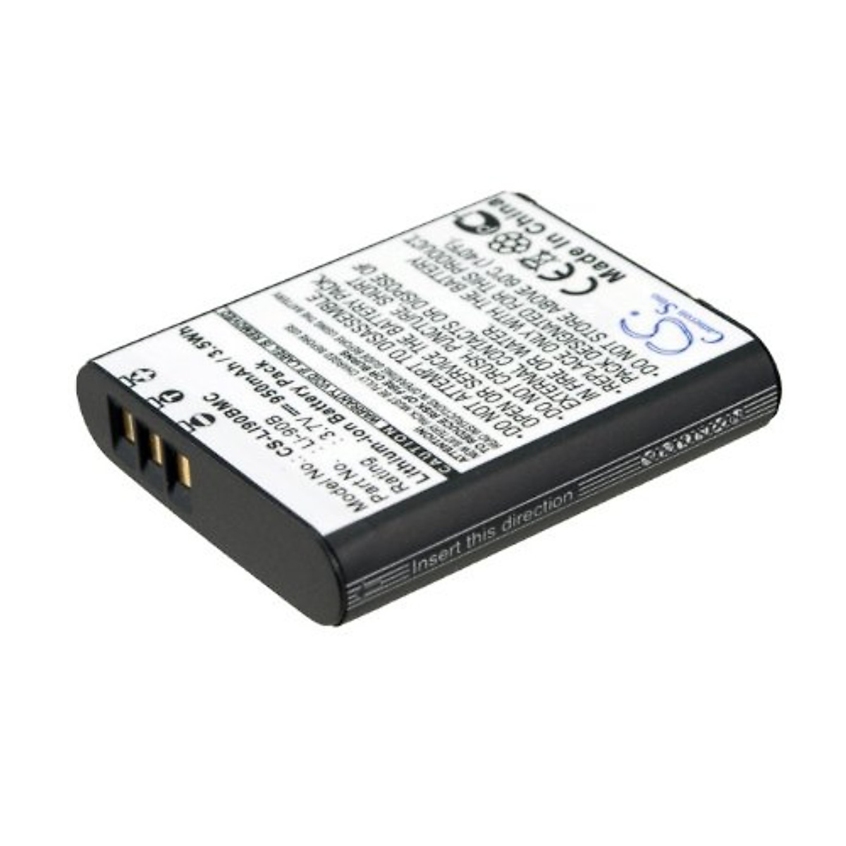 950mAh DS-9500 Battery Replacement for DS-9500 DS-9000 Li-90B