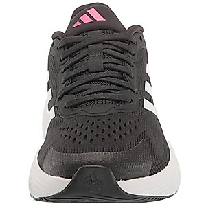 adidas Women's Response Super 3.0 Sneaker, Carbon/White/Pulse Mint, 9