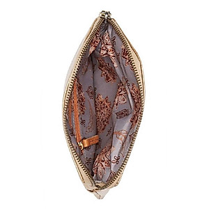 HOBO Vintage Daria Convertible Cross-Body Handbag (Gold Dust)