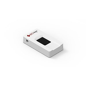 BIO-key EcoID II USB-C 2.0, Fingerprint Scanner for Desktops, Laptops with Windows 10/11