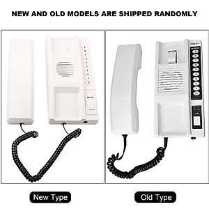 Telephone Intercom, 433Mhz Wireless Intercom System Calling Intercom Secure Interphone Handsets Extendable for Warehouse Office