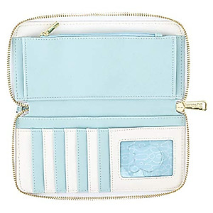 Loungefly Disney Winnie The Pooh Balloon Friends Zip Around Faux Leather Wallet