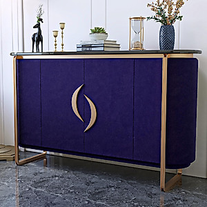 VaryPaper 15.7''x78.7'' Dark Blue Self Adhesive Velvet Fabric Soft Velvet Drawer Liner for Dresser Jewelry Box Felt Liner Velvet Paper Roll Flocking Contact Paper for Cabinets Shelves Wall Arts Crafts