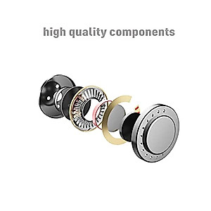 2Pack Earphones with Microphone Volume Control, Wired Earbuds Headphones Headsets Noise Isolating Deep Bass 3.5mm Compatible with iPhone/iPad/Samsung/Android Phone/Tablet/Laptops/Computers(White)