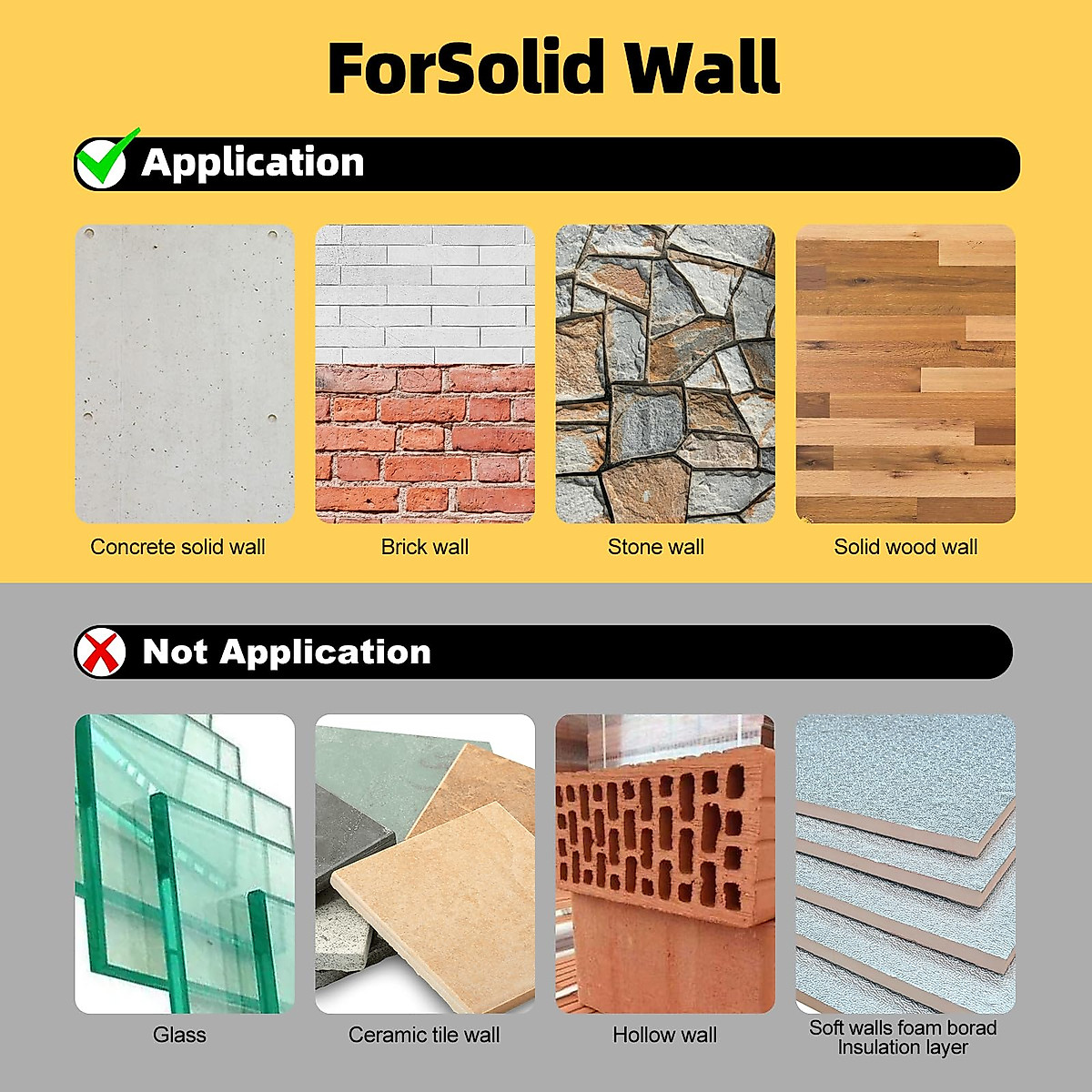 plainshe Laundry Drying Rack Collapsible, Wall Mounted, Clothes Drying Rack, 40" Wide, 16.5 Linear Ft, 5 Aluminum Rods, 60 lb Capacity, Laundry Racks for Drying Clothes with Wall Template