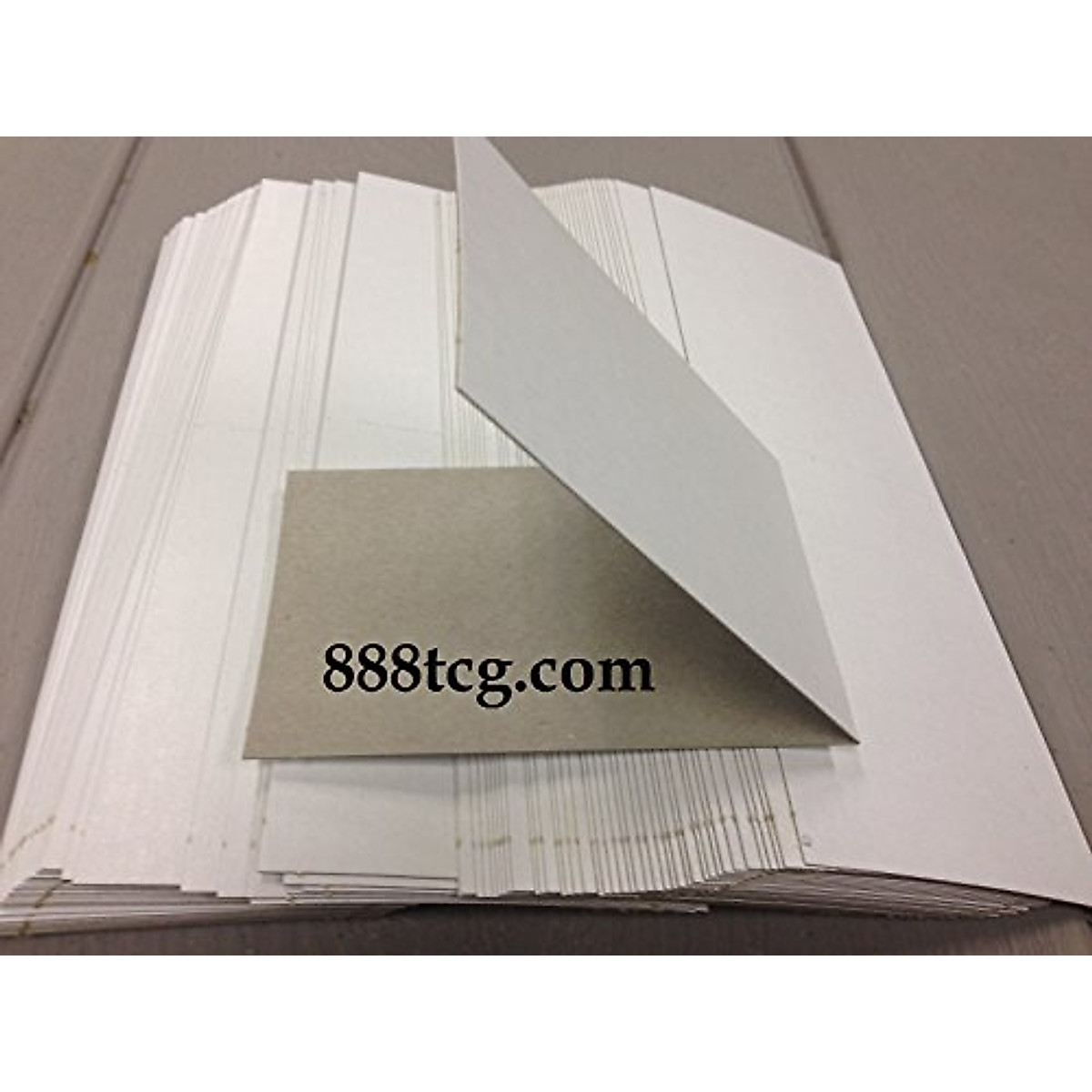 Empty Cardboard Sleeves for Stickers and Tattoos Vending Machine (100 Count)