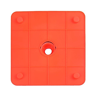 Faswin 4 Pack 15.5 Inch Collapsible Traffic Cones Safety Road Parking Cone Driving Construction Cones with Reflective Strips Collar, Orange