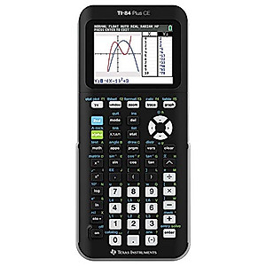 Texas Instruments TI-84 Plus CE Graphing Calculator, Black