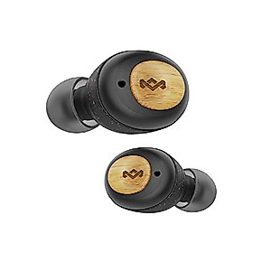 House of Marley Champion: True Wireless Earbuds with Microphone, Bluetooth Connectivity, 28 Hours Total Playtime, and Sustainable Materials