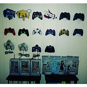 Pmsanzay Adjustable Universal Game Controller Mount Stand Holder, Black, Magnetic