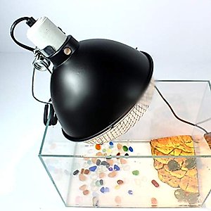 Kamas tools - Ceramic Heater Lamp Holder For Aquarium Vivarium Reptile Tortoise Turtle Snake Pet Lampshades With Switch Net E27 UV Light