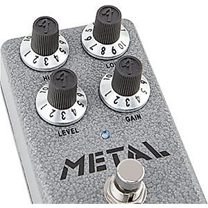 Fender Hammertone Metal Bundle with Instrument Cable and Picks