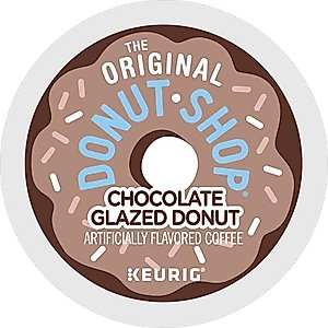 The Original Donut Shop Coffee Chocolate Glazed Donut Keurig Single-Serve K-Cup Pods, Medium Roast Coffee, 96 Count