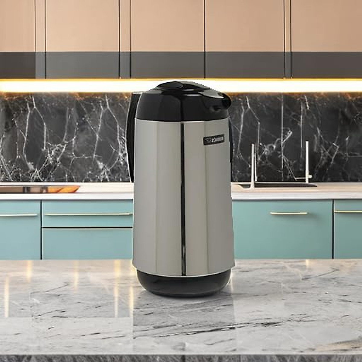 Zojirushi Thermal Serve Carafe, Made in Japan, 1.0 Liter, Polished Stainless Steel