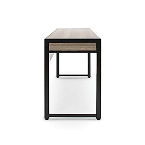 OFM ESS Collection 2-Drawer Office Desk, Driftwood