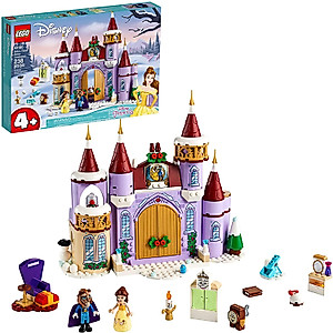 LEGO Disney Belle’s Castle Winter Celebration (43180) Disney Princess Building Kit; Makes a Great Birthday for Kids who Love Disney’s Beauty and The Beast (238 Pieces)