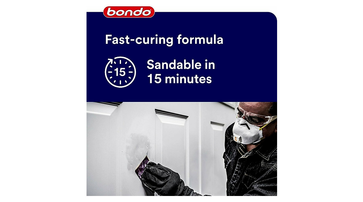 Bondo All-Purpose Putty – Fast, Permanent, Paintable