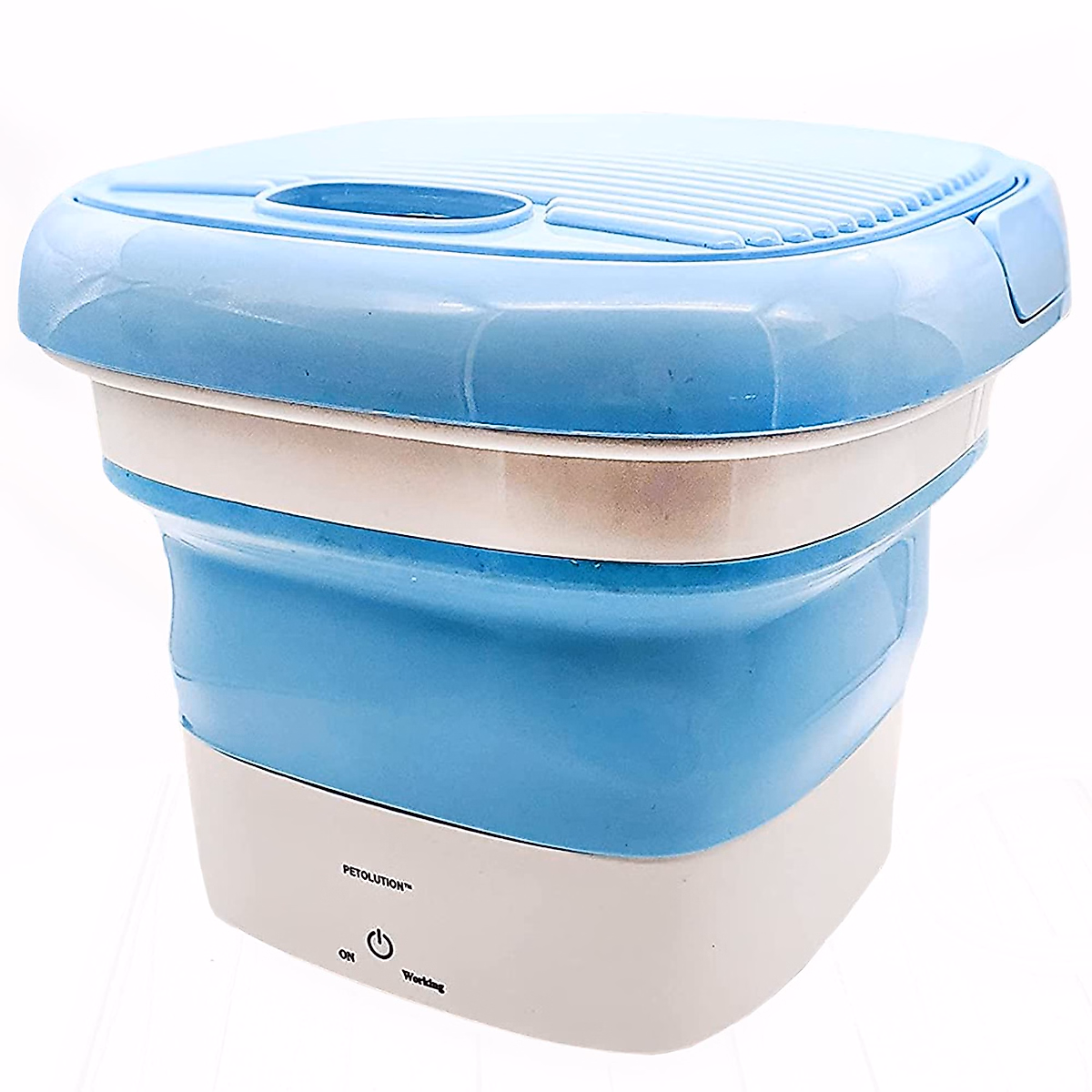 Mini Portable Washing Machine - Folding Washing Machine - Bucket Washer for Clothes Laundry- Collapsible Washing Machine - Underwear Washing Machine for Camping, RV, Travel, Small Spaces