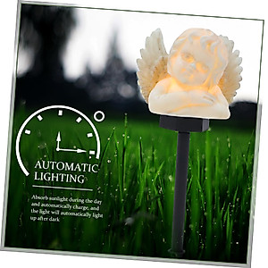 OSALADI Xmas Outdoor Decorations Christmas Decor Solar Lights for Outside Garden Lamp Waterproof Ground Pathway Lamp