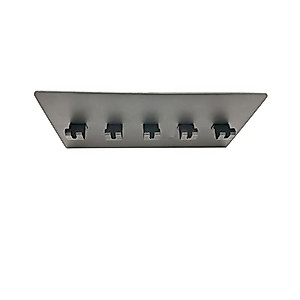 VOHYOV Fit for Tonal Accessory Floating Shelves Black Tonal Accessory Shelf Organize Tonal Home Gym Accessories Wall T Lock Shelf Workout Equipment Storage Rack Tonal Shelf