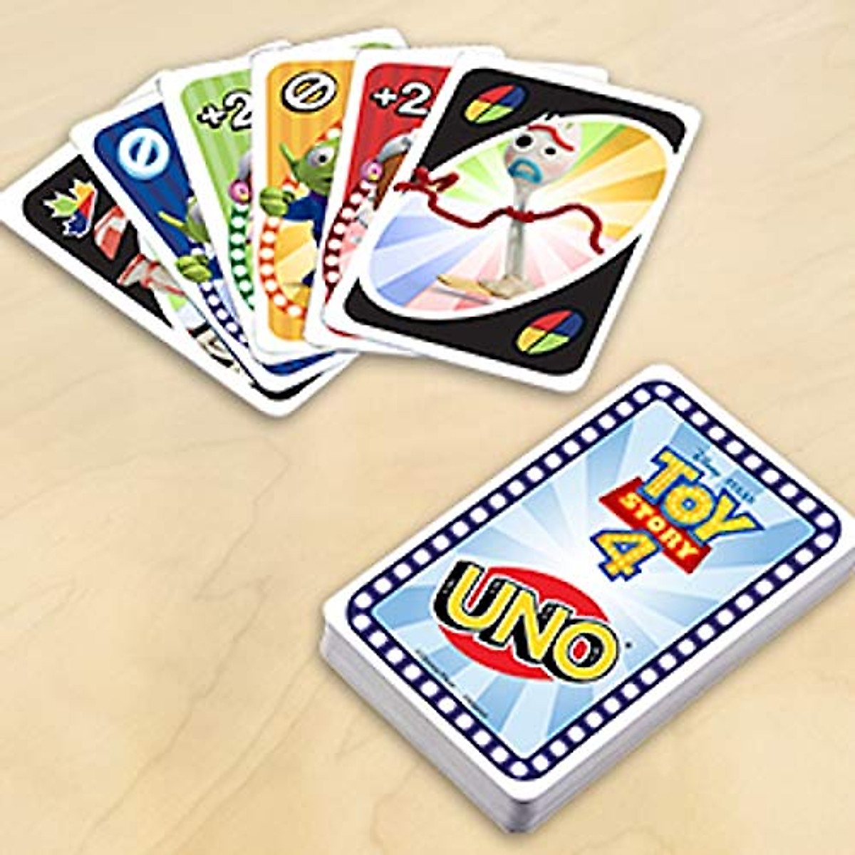 Mattel Games UNO Featuring 4 -Kids and Family Card Game