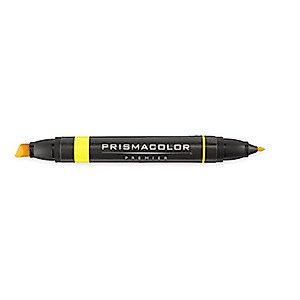 Prismacolor 97 Premier Double-Ended Art Markers, Fine and Chisel Tip, 24-Count with Carrying Case