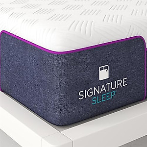 Signature Sleep Memoir 12 Inch Memory Foam Mattress-in-a-Box, Medium, Certipur-US and OEKO-TEX, King