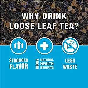 Tiesta Tea - Passion Berry Jolt, Raspberry Passion Fruit Black Tea, Premium Loose Leaf Tea Blends, Caffeinated Black Tea, Make Hot or Iced Tea & Brews Up to 50 Cups - 4 Ounce Refillable Tin