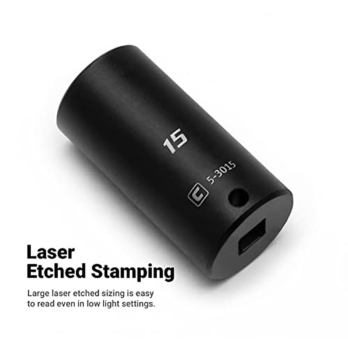 Capri Tools 13 mm Deep Impact Socket, 3/8-Inch Drive, 6-Point, Metric