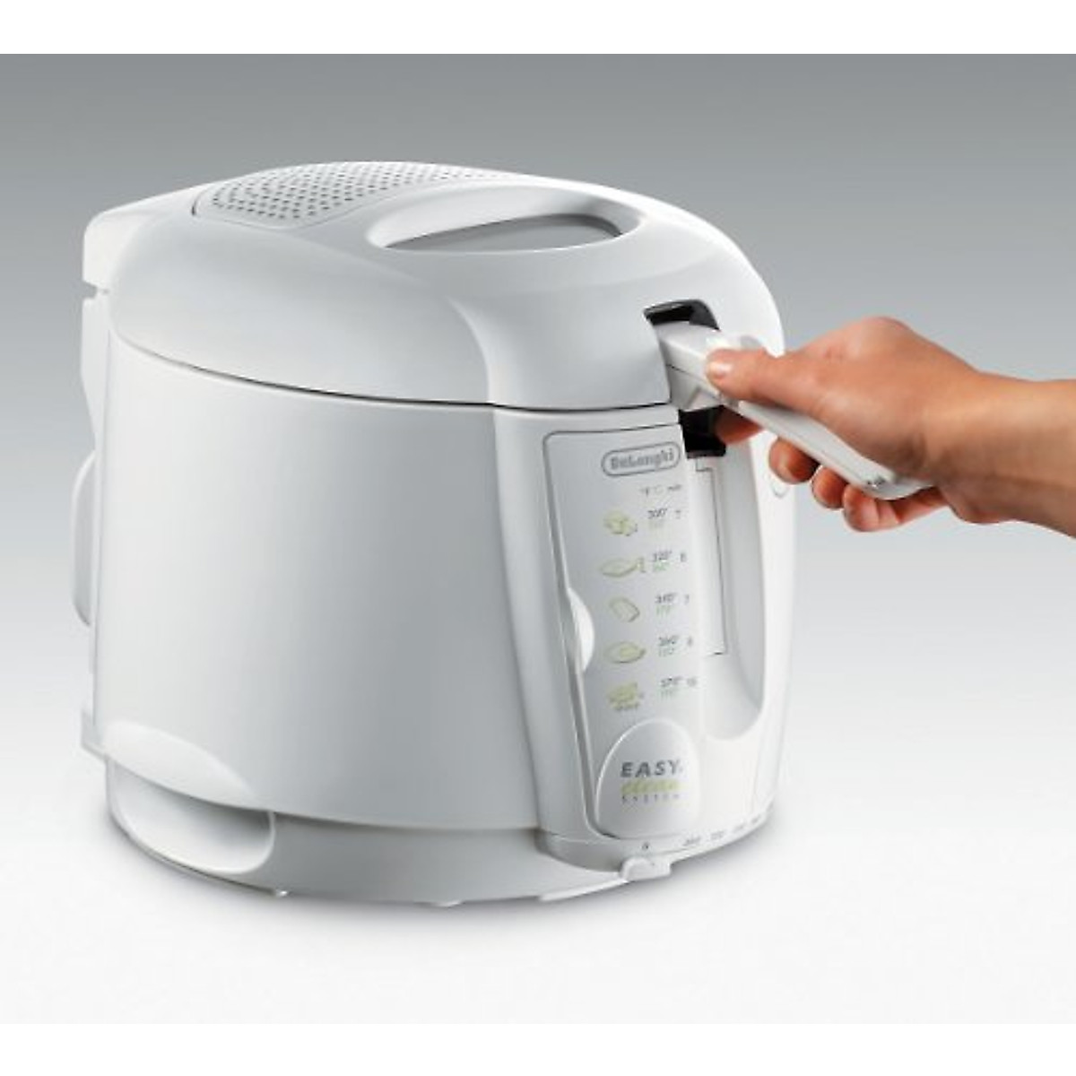DeLonghi D677UX 2-1/5-Pound-Capacity Deep Fryer White