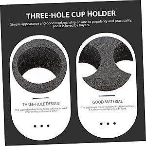 8 pcs Milk Tea Drink Cup Holder Takeout Cup Drink Holder Trays Foam Cup Holder hot Cold Cup Holder Builders Tray Coffee Cup Carrier Rustic Tray Universal Container re-usable