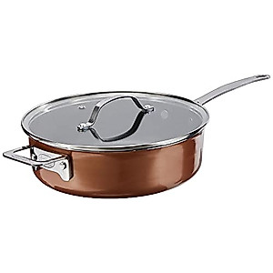 Gotham Steel Stackable Pots and Pans Set – Stackmaster 5 Piece Cookware Set with Ultra Nonstick Cast Texture Ceramic Coating, Saves 30% Space, Sauce Pans, Stock Pots, Skillets & More –Dishwasher Safe