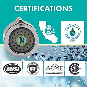 Niagara Conservation N3610CH Tri-Max 1-Spray 0.5-1.5 GPM 1.4-in. Pressure-Compensating Needle-Spray Faucet Aerator Chrome | Bathroom Sink and Kitchen Sink Aerator for Home Improvement