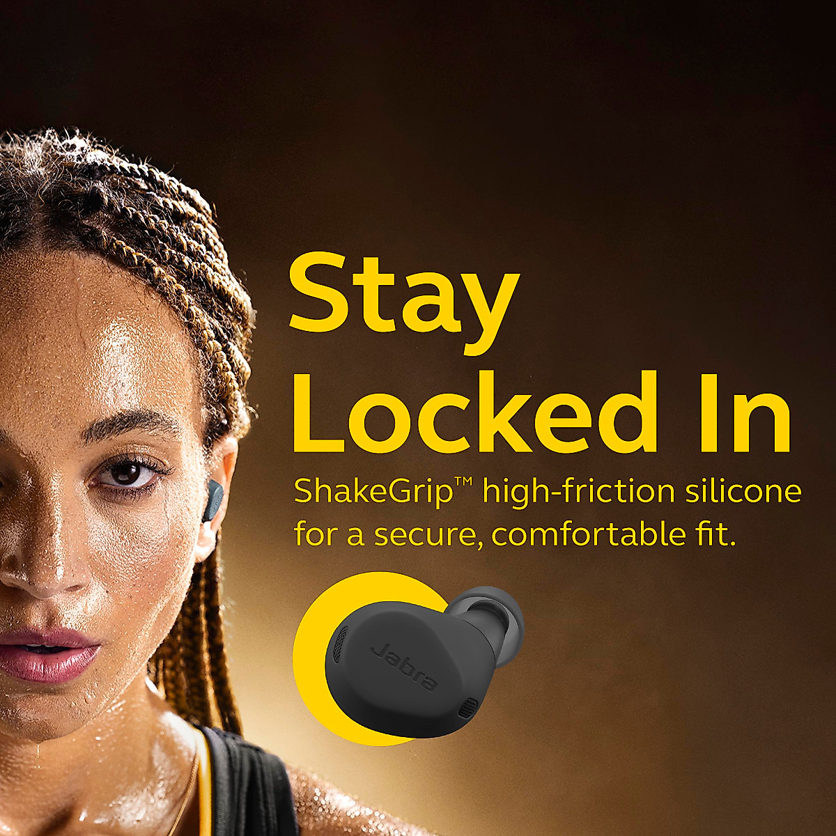 Jabra Elite 8 Active - Best Most Advanced HearThrough Sports Wireless Bluetooth Earbuds - Comfortable Secure Fit, Military Grade Durability, Active Noise Cancellation, Dolby Surround Sound - Dark Grey